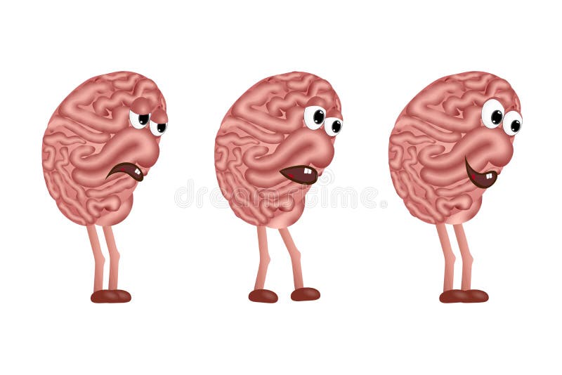 Cartoon Head Open Brain Stock Illustrations – 674 Cartoon Head Open ...