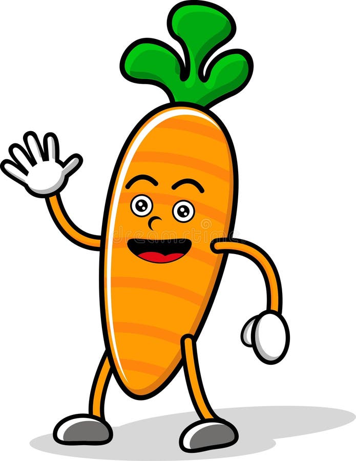 Mr carrot stock vector. Illustration of isolated, green - 18917421