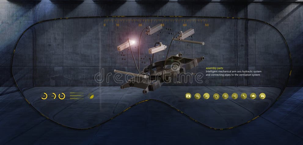 MR Glasses VR Glasses Virtual Reality Display Simulator Technology ...