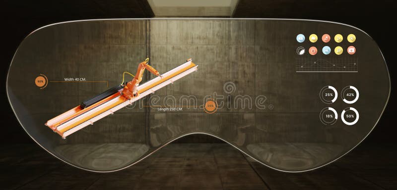 MR Glasses VR Glasses Virtual Reality Display Simulator Technology ...