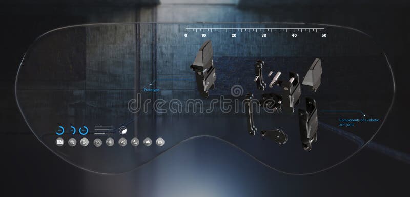 MR Glasses VR Glasses Virtual Reality Display Simulator Technology ...