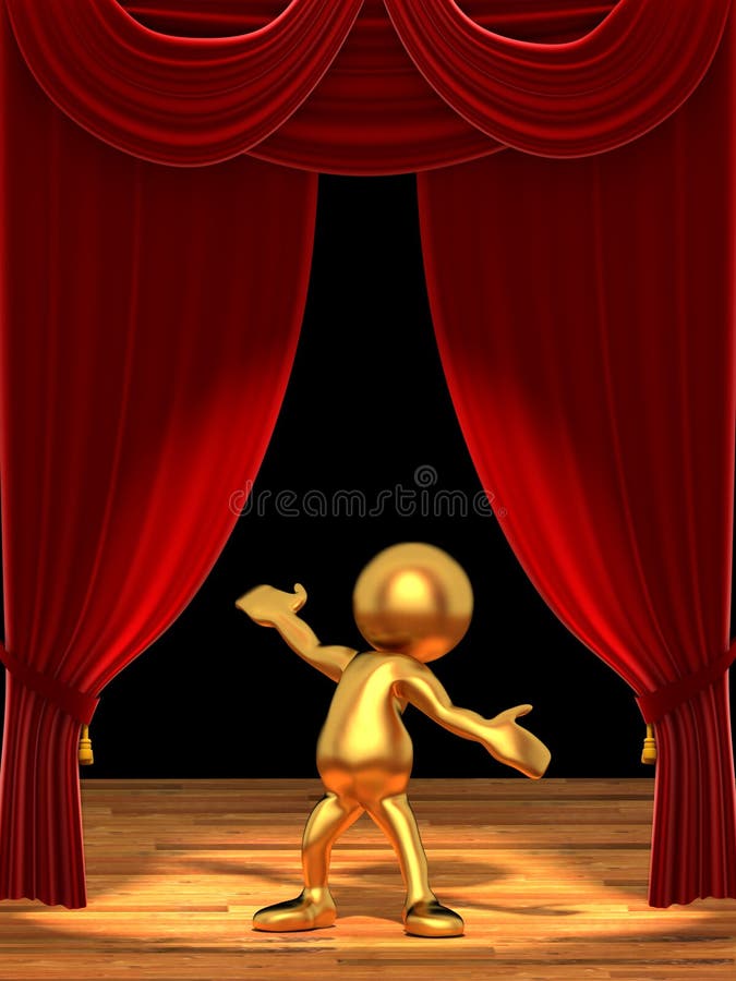 Talent Show Red Curtain Stock Illustrations – 301 Talent Show Red ...