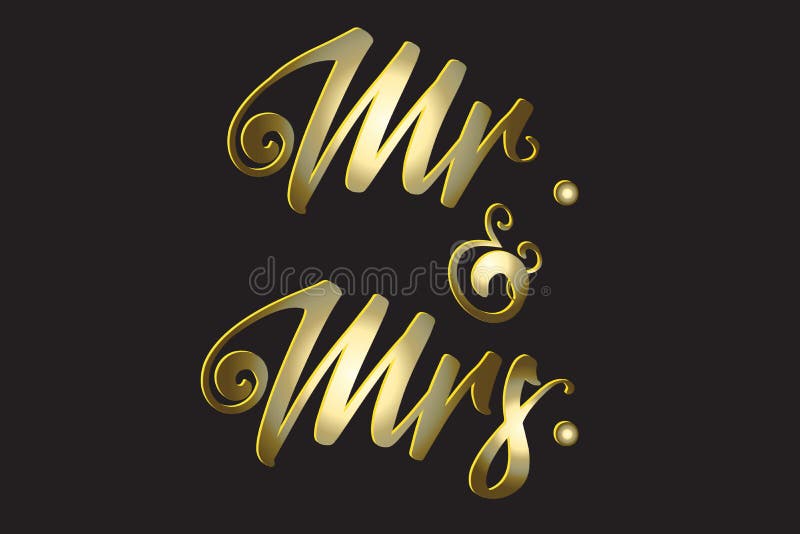 Mr Mrs Vector Stock Illustrations – 470 Mr Mrs Vector Stock ...