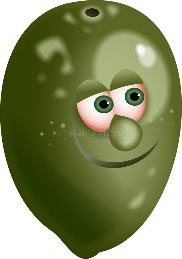 Mr olive stock illustration. Illustration of objects, tasty - 1751070
