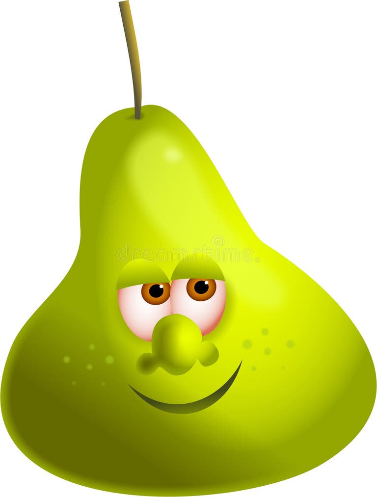 Pear Cartoons Stock Illustrations – 168 Pear Cartoons Stock ...