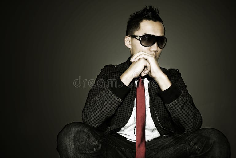 Mr.Sharp Dressed man stock image. Image of american, cool - 12484731