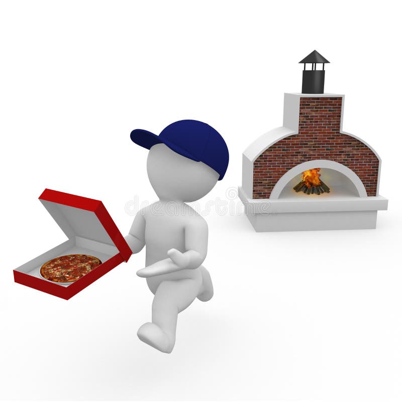 Mr. Smart Guy is a Pizza Boy Stock Illustration - Illustration of fast ...