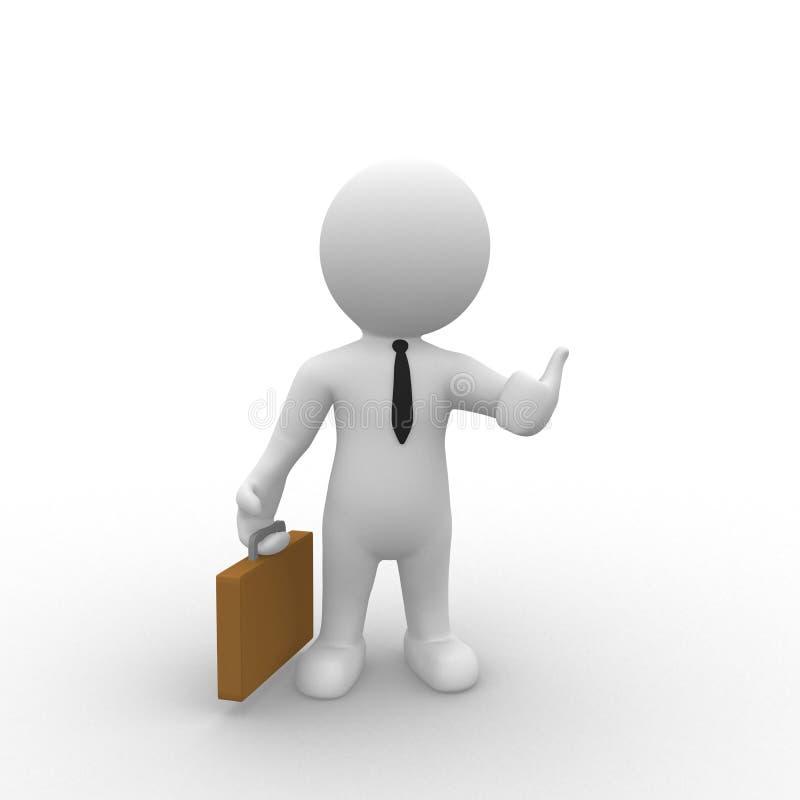 Mr. Smart Guy running stock illustration. Illustration of delay - 10431863