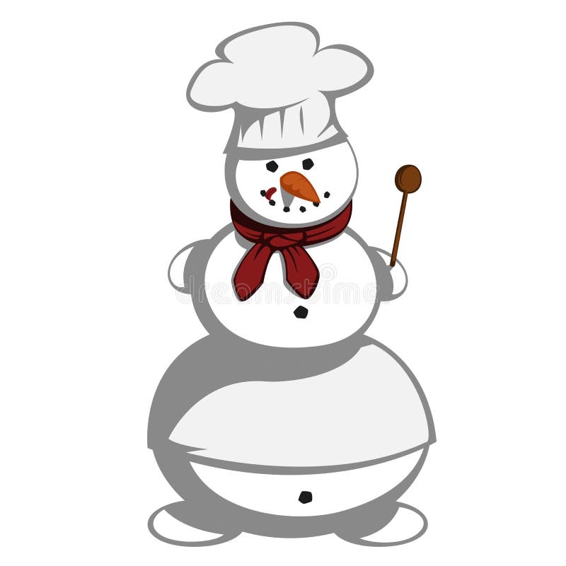 Mr snowman stock vector. Illustration of apron, kids - 65190893