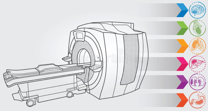 Mri Stock Illustrations – 3,102 Mri Stock Illustrations, Vectors ...