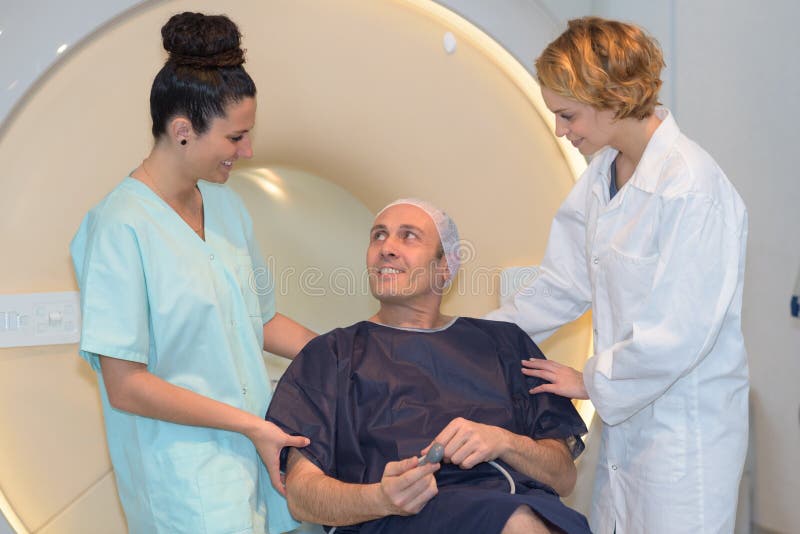 After the mri examination stock image. Image of magnetic - 186441161