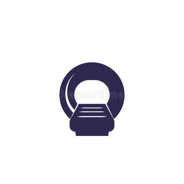 MRI icon, vector stock vector. Illustration of tomography - 175519689