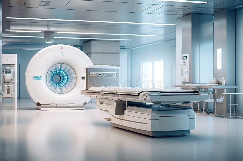MRI Machine, Magnetic Resonance Imaging Machine, Concept Medicine ...
