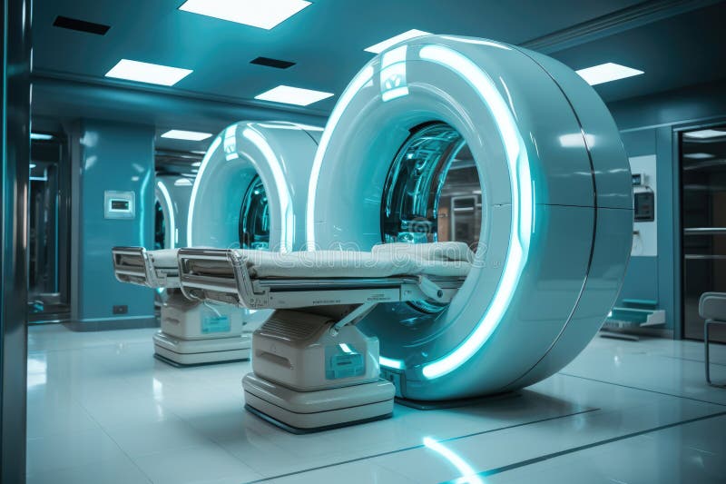MRI Magnetic Resonance Imaging Scan Machine in a Modern Hospital Stock ... MRI Magnetic Resonance Imaging Scan Machine in a Modern Hospital Stock ...