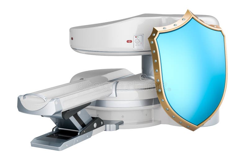 MRI Magnetic Resonance Imaging Scanner, PET, CT with Shield, 3D ...