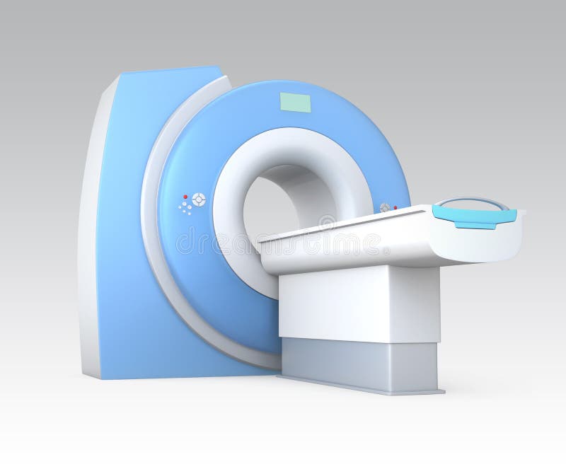 MRI Scanner stock illustration. Illustration of equipment - 15629926
