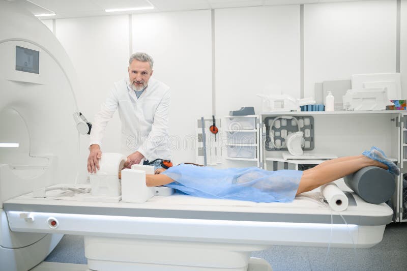 MRI Procedure in the Diagnostic Medical Center Stock Photo - Image of ...