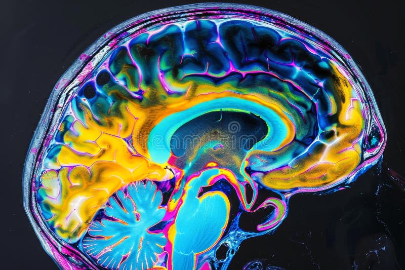 Colored Scan Diagnostic Concept Stock Vector - Illustration of ...