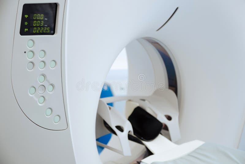 MRI scanner control panel stock photo. Image of cancer - 90432234
