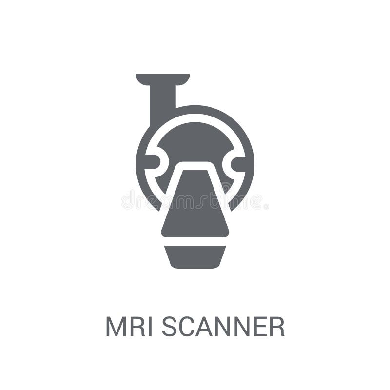 Mri Scanner Icon. Trendy Mri Scanner Logo Concept On White Background ...