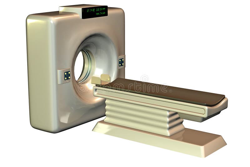 Structure of MRI - Magnetic Resonance Tomography Imaging Scan Device ...
