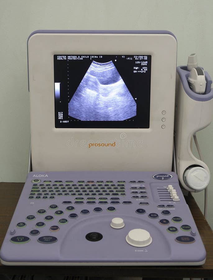 Mri Ultrasound Machine in Hospital . Editorial Image - Image of ...