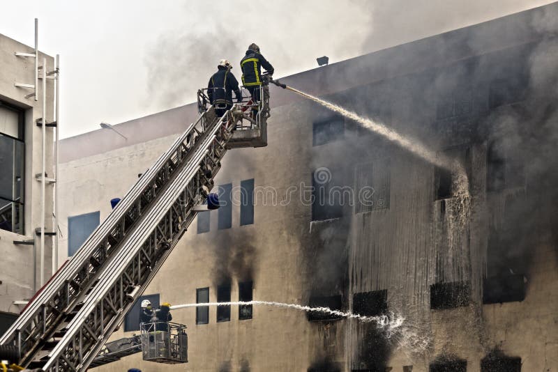 Mriehel Fire editorial image. Image of blaze, industrial - 19248800