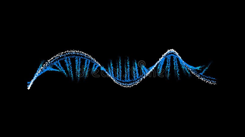 MRNA Simulation Molecule Particles Rolling Stock Video - Video of ...