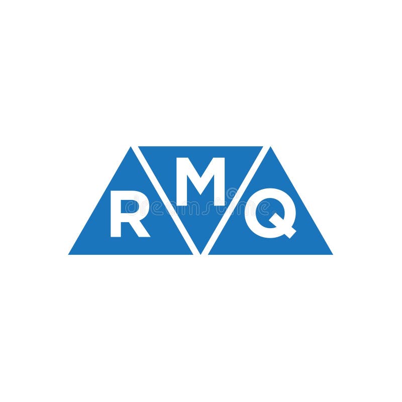 MRQ Abstract Initial Logo Design on White Background. MRQ Creative ...