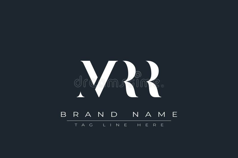 MRR Abstract Letter Logo Design Stock Vector - Illustration of alphabet ...