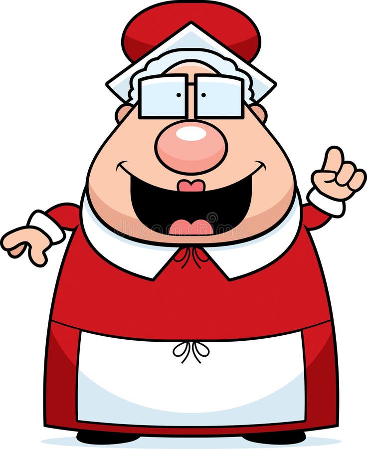 Mrs Claus Cartoon Stock Illustrations – 744 Mrs Claus Cartoon Stock ...