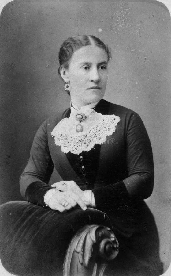 Mrs Newman, Brisbane, Ca. 1890 Stock Photo - Image of model, black ...