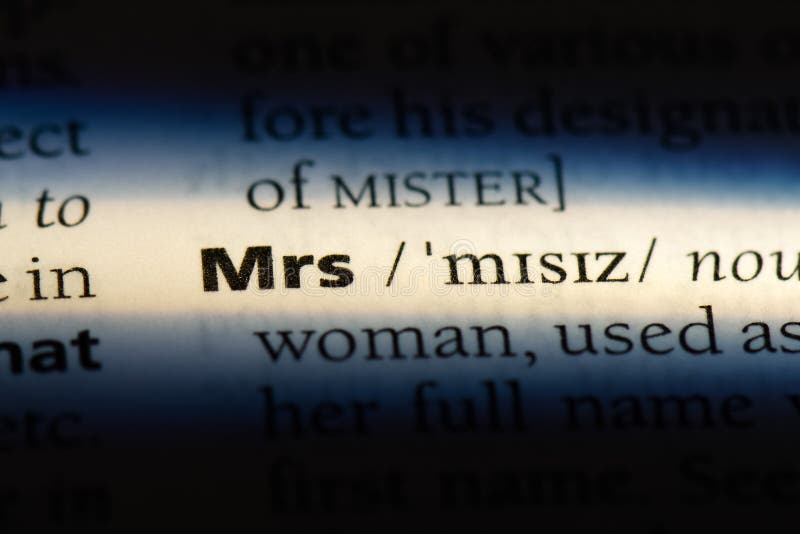 Mrs stock image. Image of isolated, closeup, macro, writing - 126543339