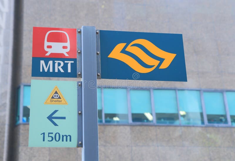 Singapore MRT Train stock photo. Image of freight, fast - 22293640