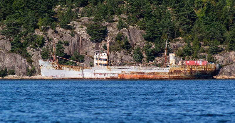 MS Hamen - Old Vessel Ready for Circulation Stock Photo - Image of ...