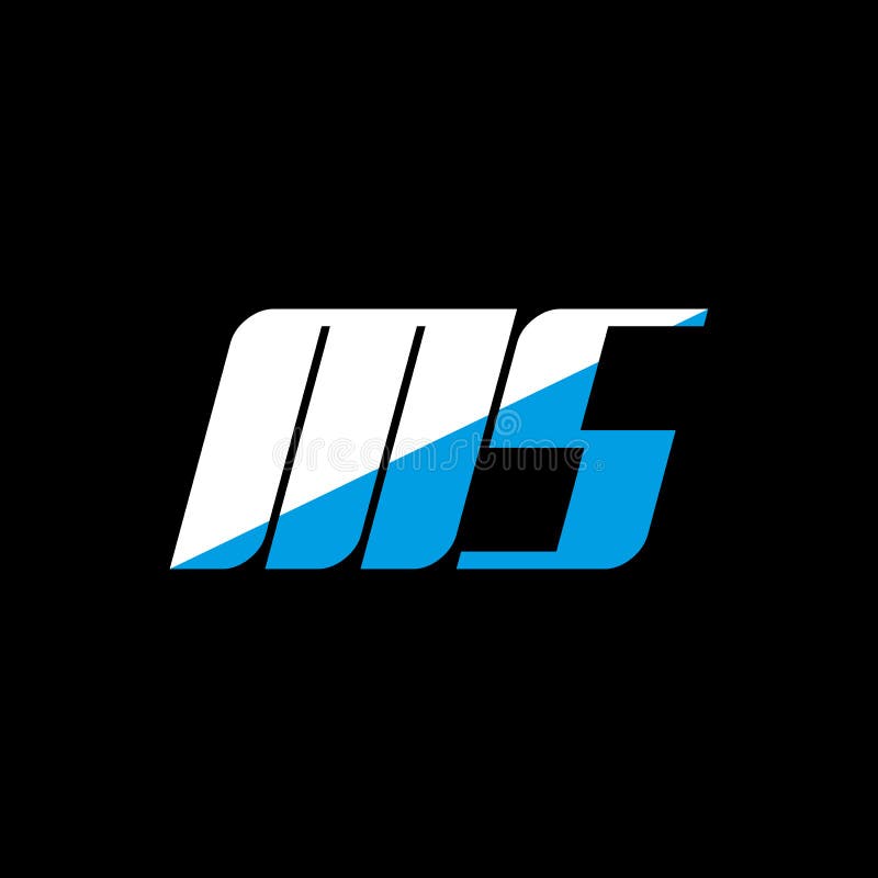 Ms Letter Logo Design Stock Illustrations – 1,438 Ms Letter Logo Design ...