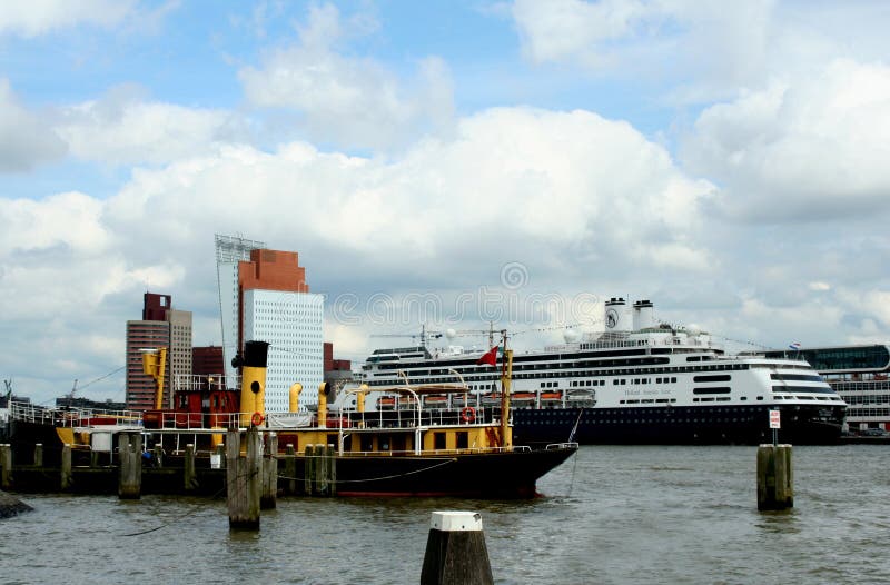 MS Rotterdam editorial stock photo. Image of shipping - 107386813