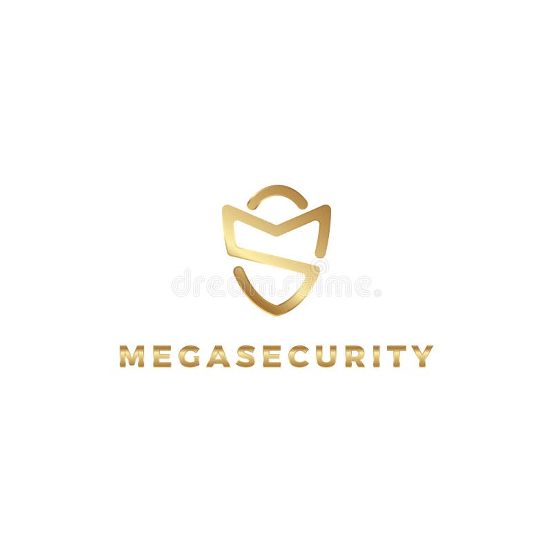 MS Security Guard Logo Icon Stock Illustration - Illustration of safety ...