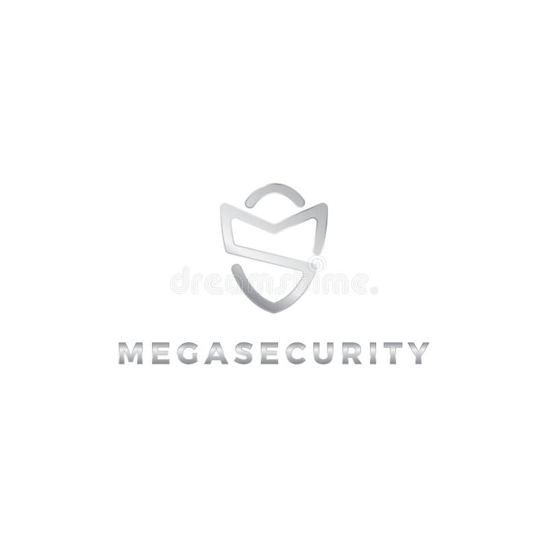 MS Security Guard Logo Icon Stock Illustration - Illustration of ...