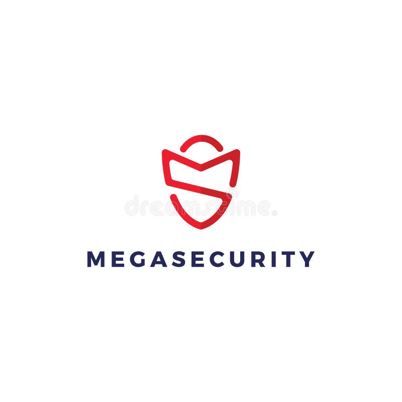 MS Security Guard Logo Icon Stock Illustration - Illustration of ...
