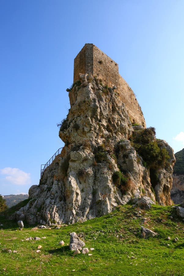 Msailaha Fort, Lebanon stock image. Image of vacation - 12349321
