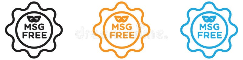 Msg Free Vector Logo Set Collection for Web App Ui Stock Vector ...