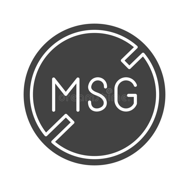 Msg icon vector image. stock vector. Illustration of icon - 280329676