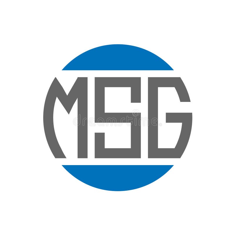 MSG Letter Logo Design on White Background. MSG Creative Initials ...