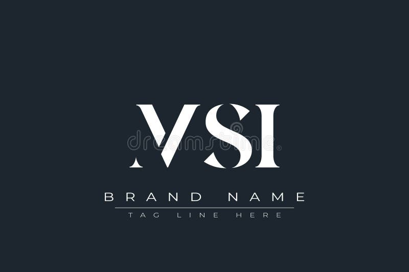MSI Abstract Letter Logo Design Stock Vector - Illustration of element ...