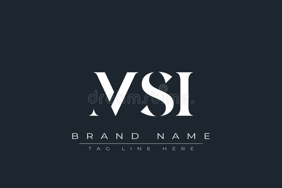MSI Abstract Letter Logo Design Stock Vector - Illustration of element ...