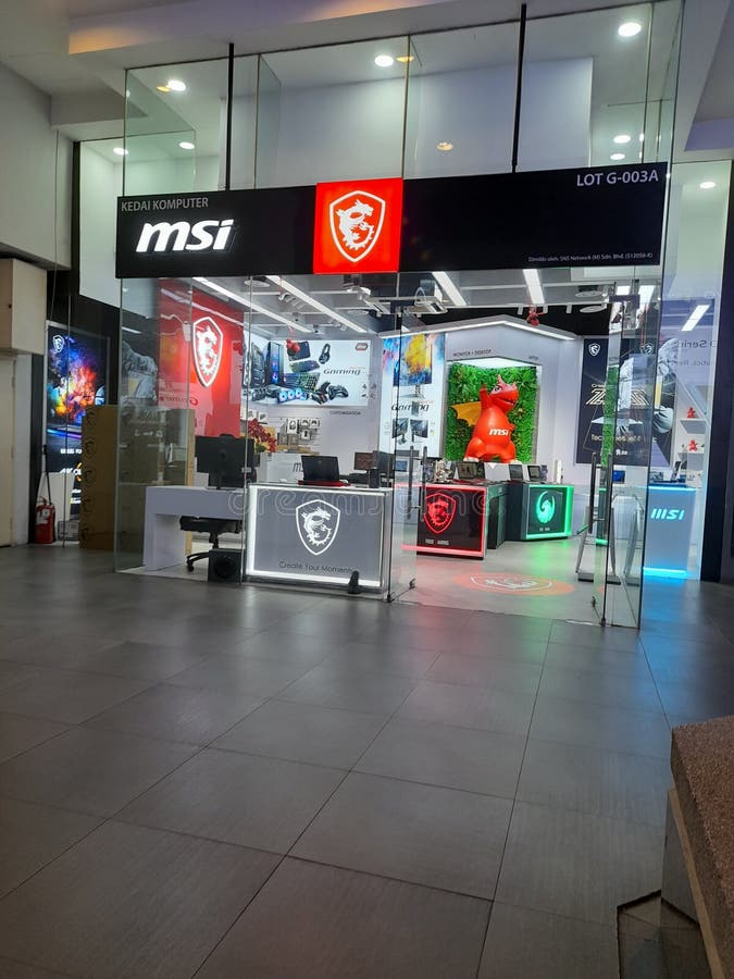 Msi Laptops Shop in Kuala Lumpur Editorial Stock Image - Image of ...