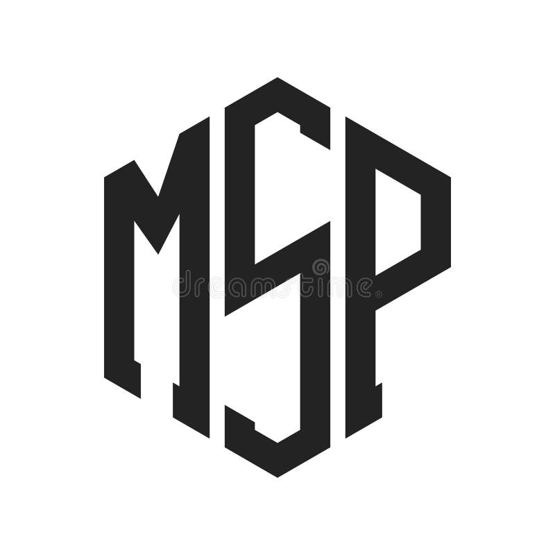 MSP Logo Design. Initial Letter MSP Monogram Logo Using Hexagon Shape ...