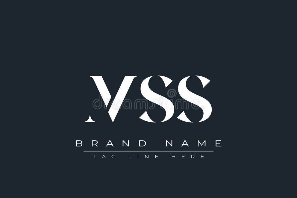 MSS Abstract Letter Logo Design Stock Vector - Illustration of logo ...