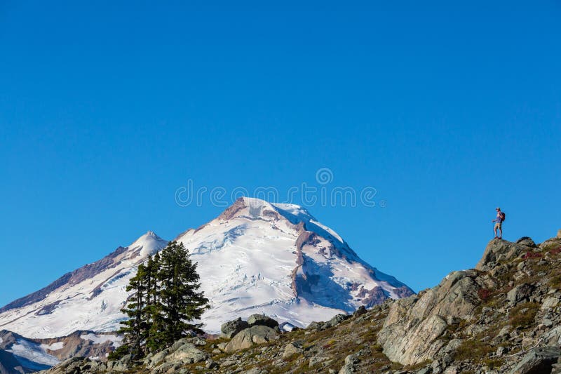 Mt Baker stock photo. Image of america, beautiful, nature - 283417220
